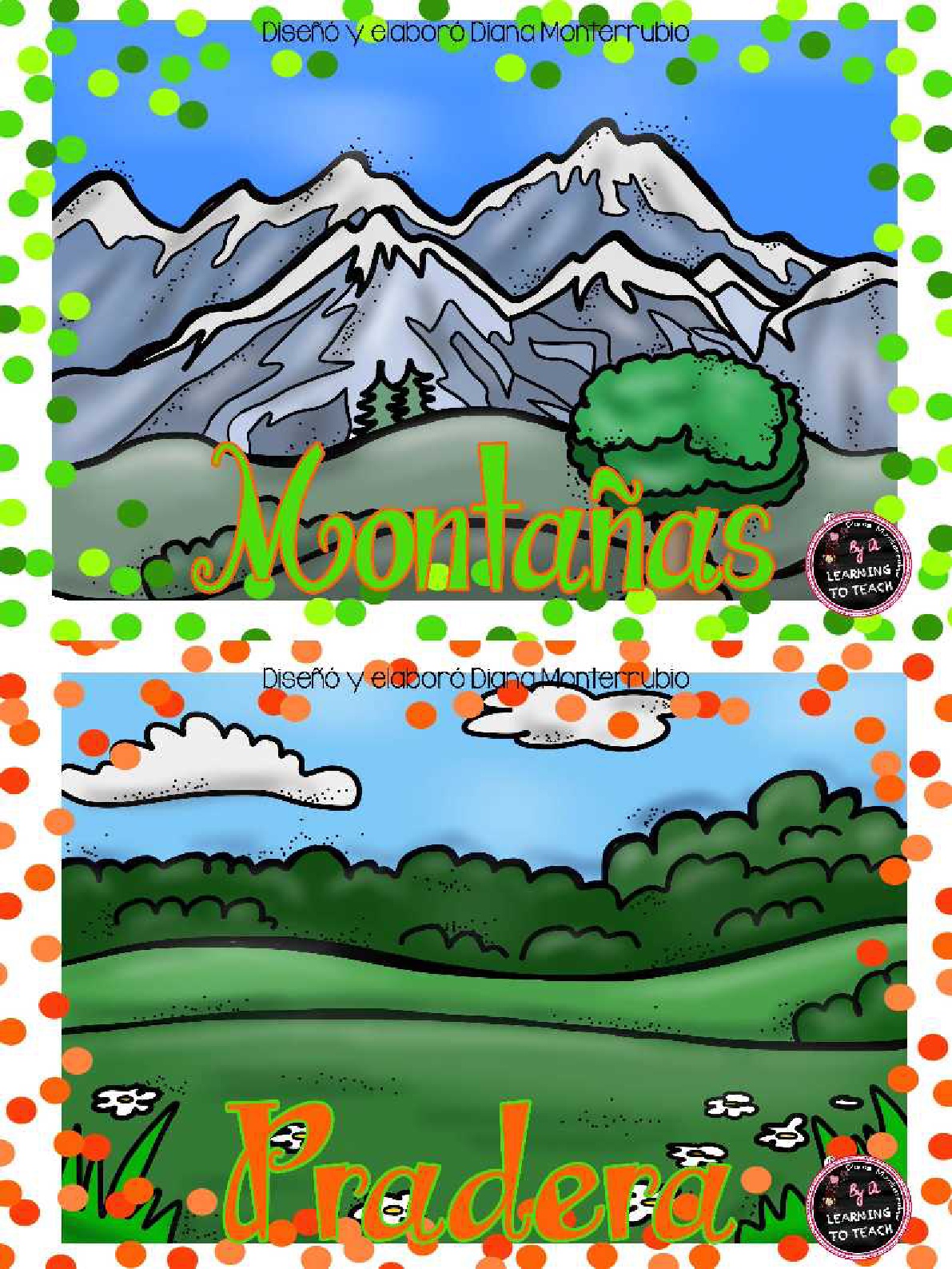 Tarjetas De Animales De Zoológico Y Hábitats (3) - Imagenes Educativas