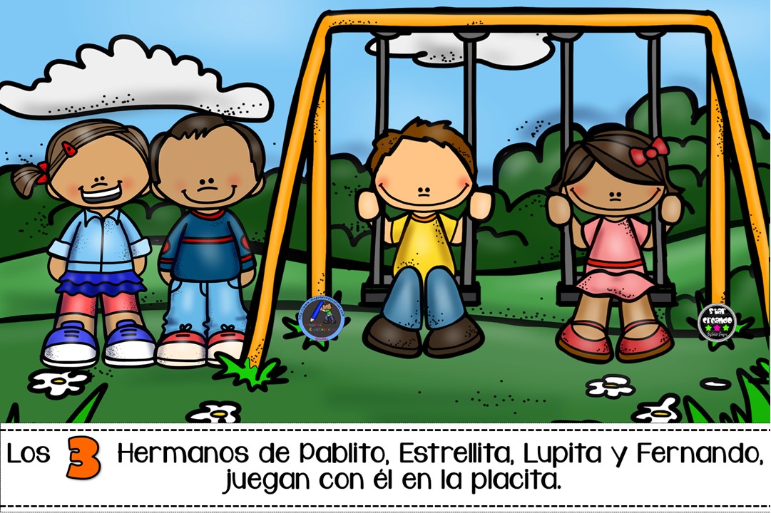 Cuento Pablito y los números (5) - Imagenes Educativas