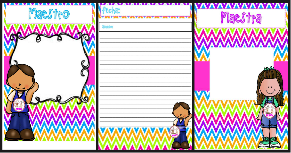Libreta de registros para maestros y maestras - Imagenes Educativas