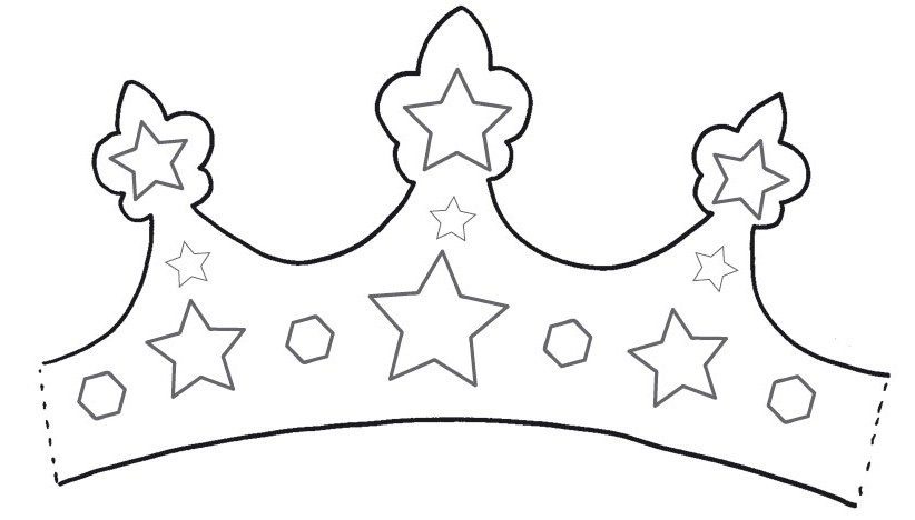 Moldes y plantillas coronas de cumpleaños (12) - Imagenes Educativas