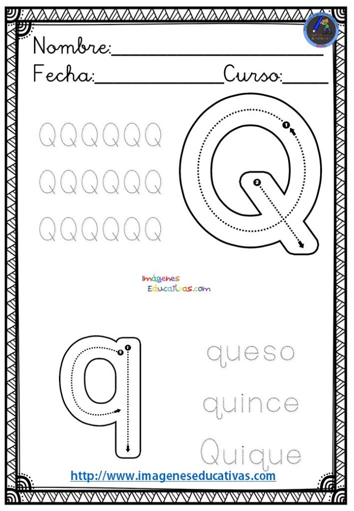 Completo abecedario guiado, repasamos Grafomotricidad - Imagenes Educativas