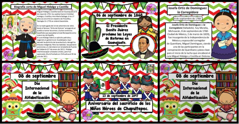 Efemérides mes de septiembre 2017 de CHKenny PORTADA - Imagenes Educativas