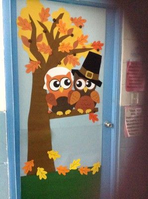 puertas-y-decoraciones-con-buhos-4 - Imagenes Educativas