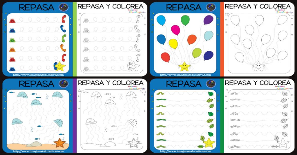 CUADERNILLO DE TRAZOS EN PDF PARA EJERCITAR LA PREESCRITURA - Imagenes ...