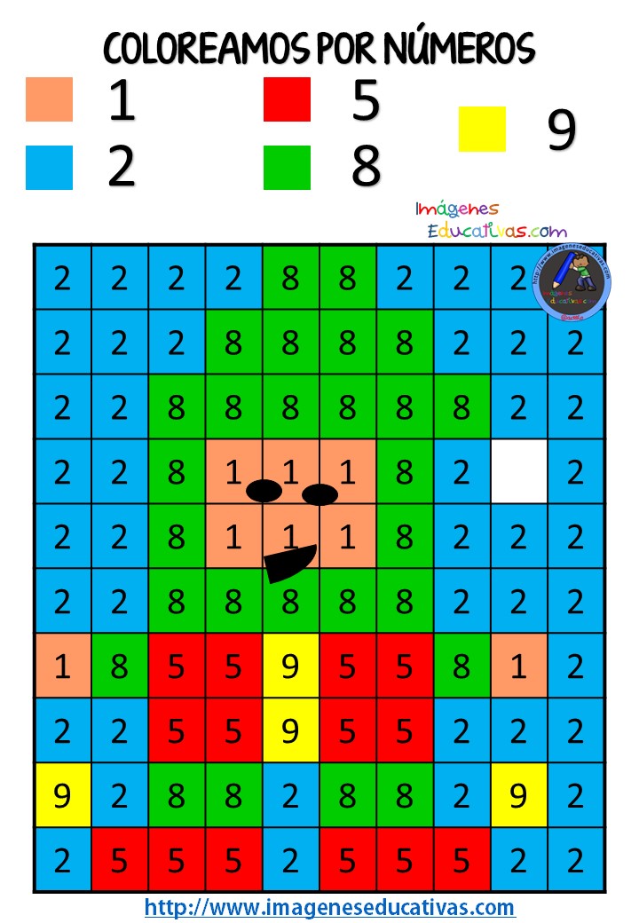 101 fichas para colorear con operaciones matemáticas - Imagenes Educativas