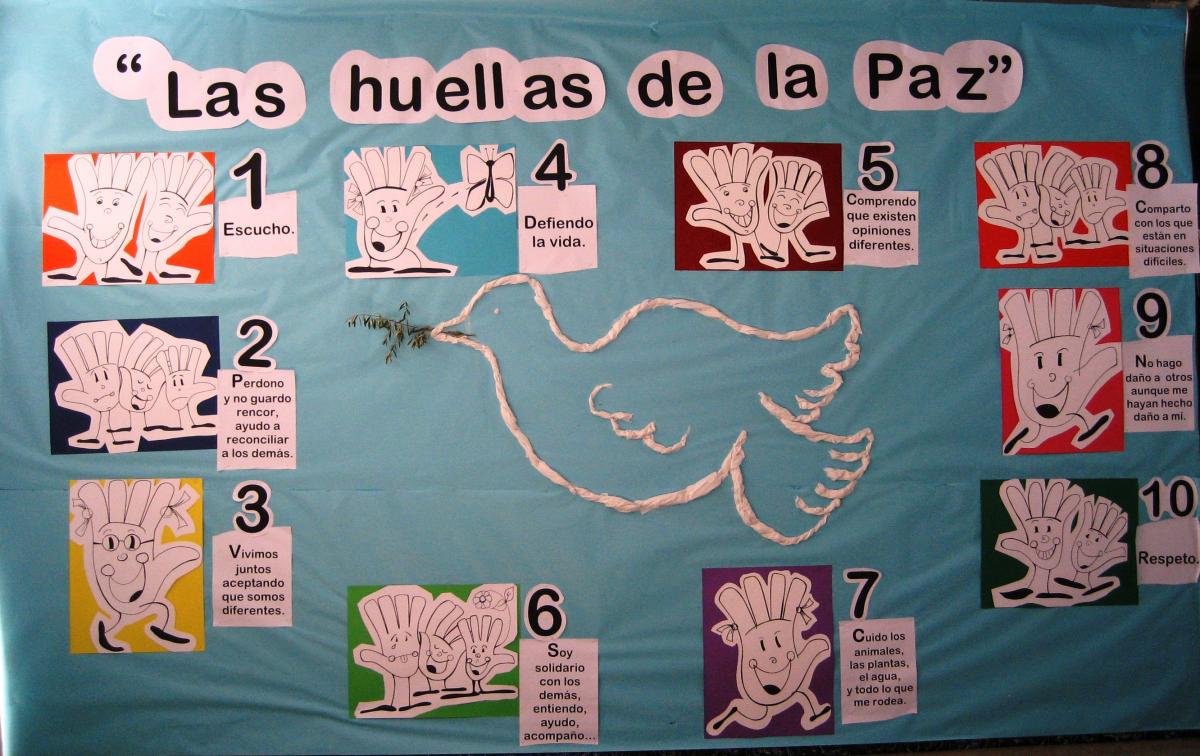 Murales Día de la Paz (2) - Imagenes Educativas