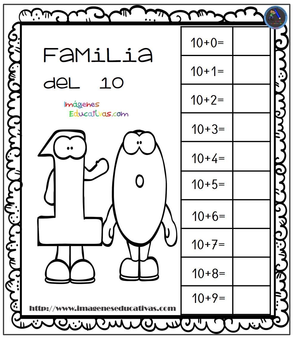 Aprendemos la familia de los números - Imagenes Educativas