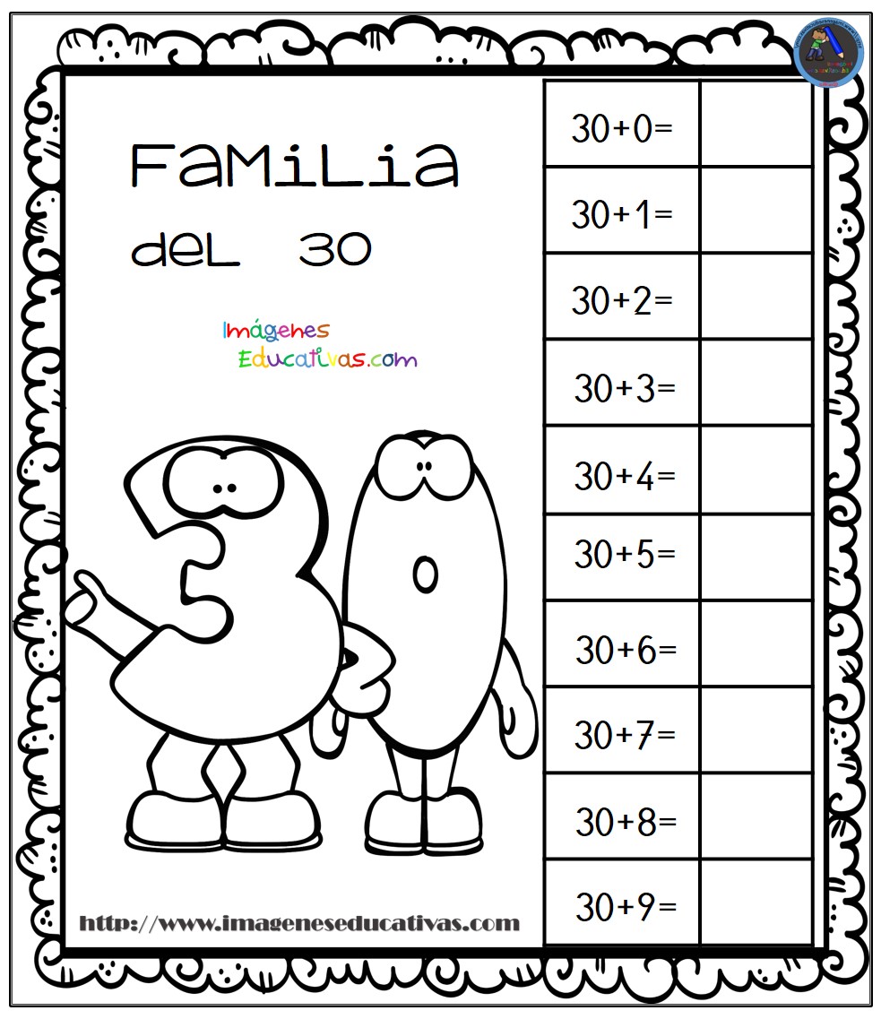 Aprendemos la familia de los números (3) - Imagenes Educativas