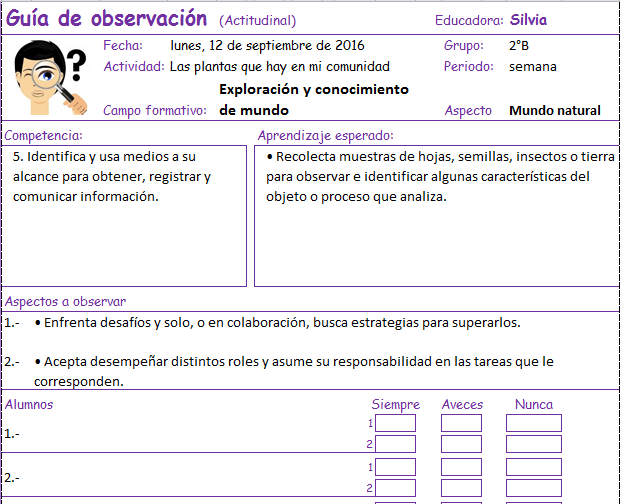 Cómo Evaluar Las Actitudes En Preescolar 1 Imagenes Educativas