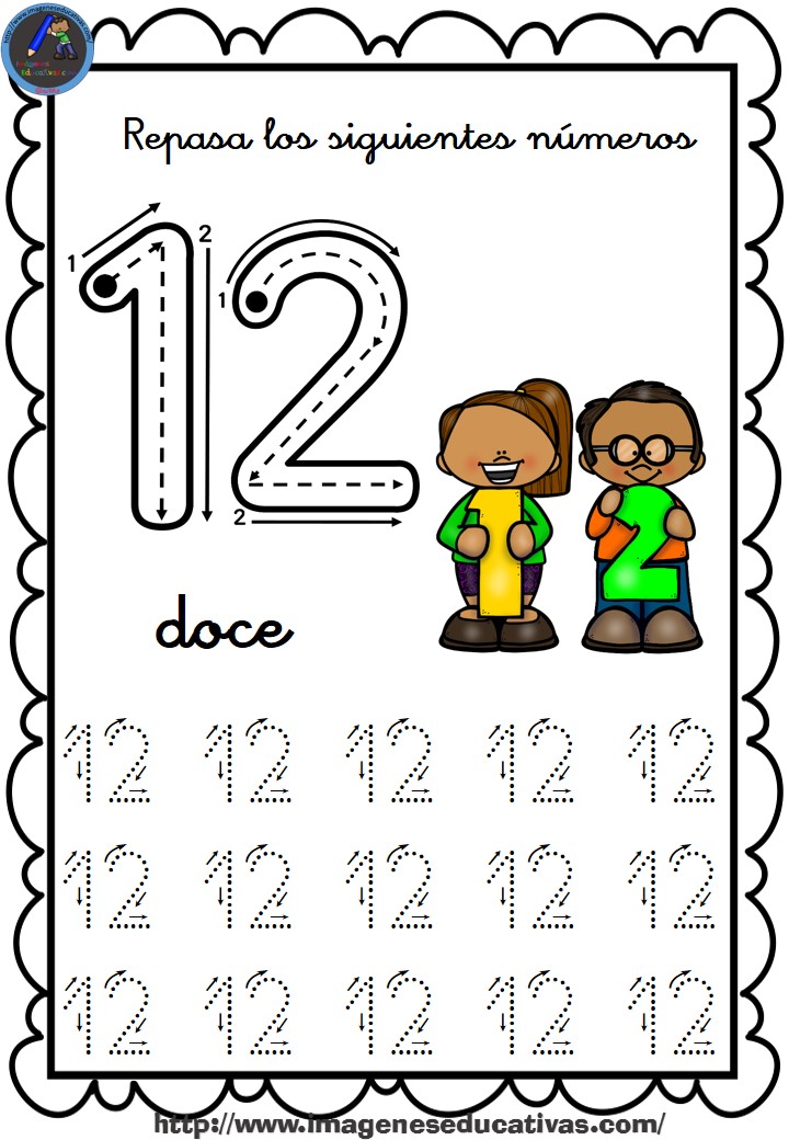 Completo cuaderno para repasar el trazo, números del 1 al 30 - Imagenes ...