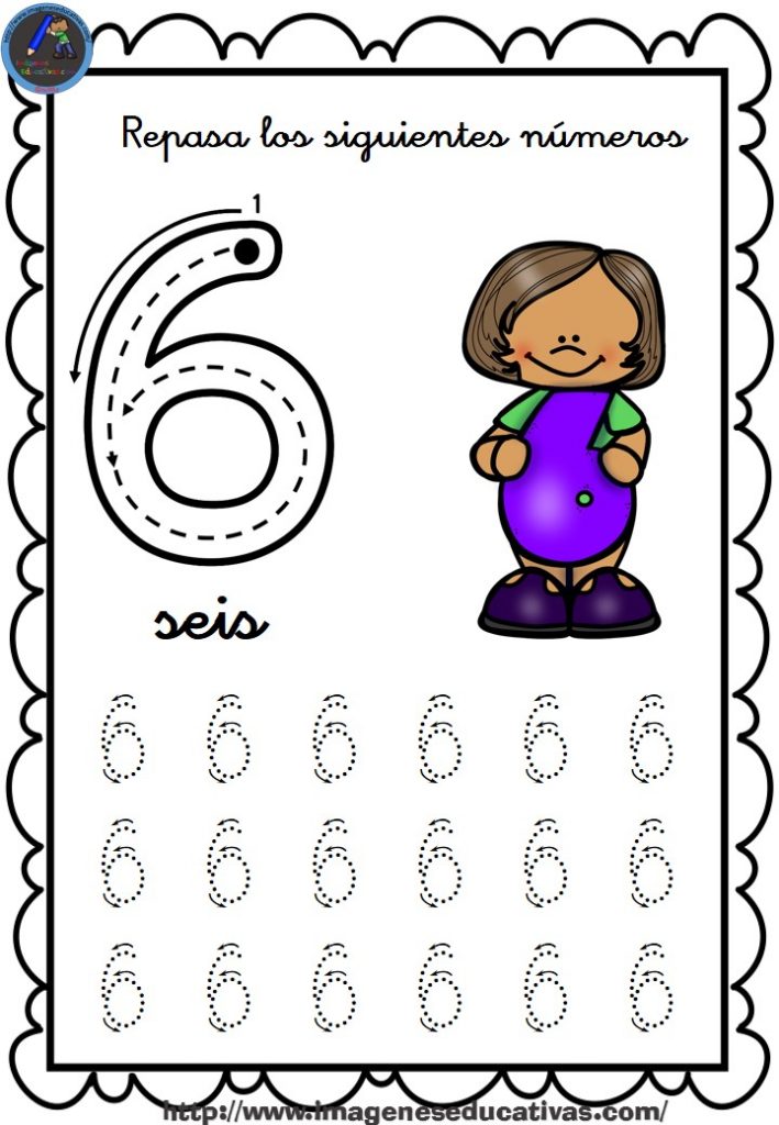 Completo cuaderno para repasar el trazo, números del 1 al 30 - Imagenes ...