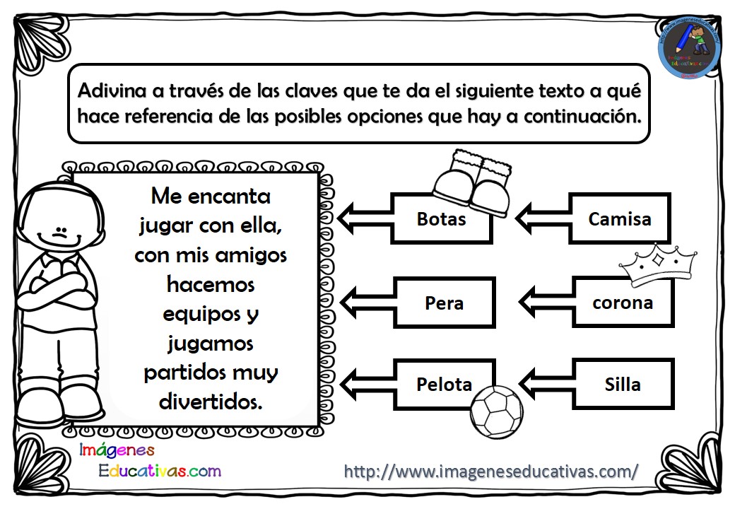 Inferencias para comprensión lectora (7) - Imagenes Educativas