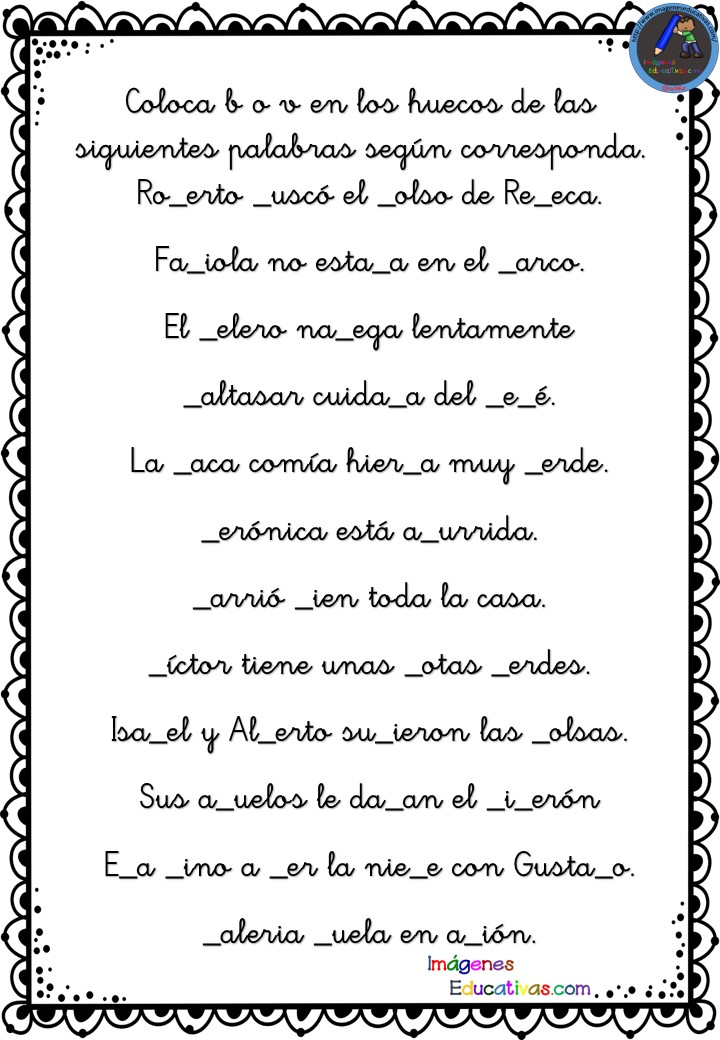 Completo cuadernor ortografía y caligrafía LETRAS B Y V ESCOLAR (7 ...