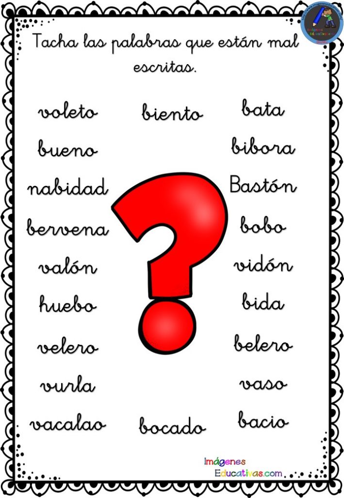 Completo cuaderno para trabajar ortografía y caligrafía LETRAS B Y V ...