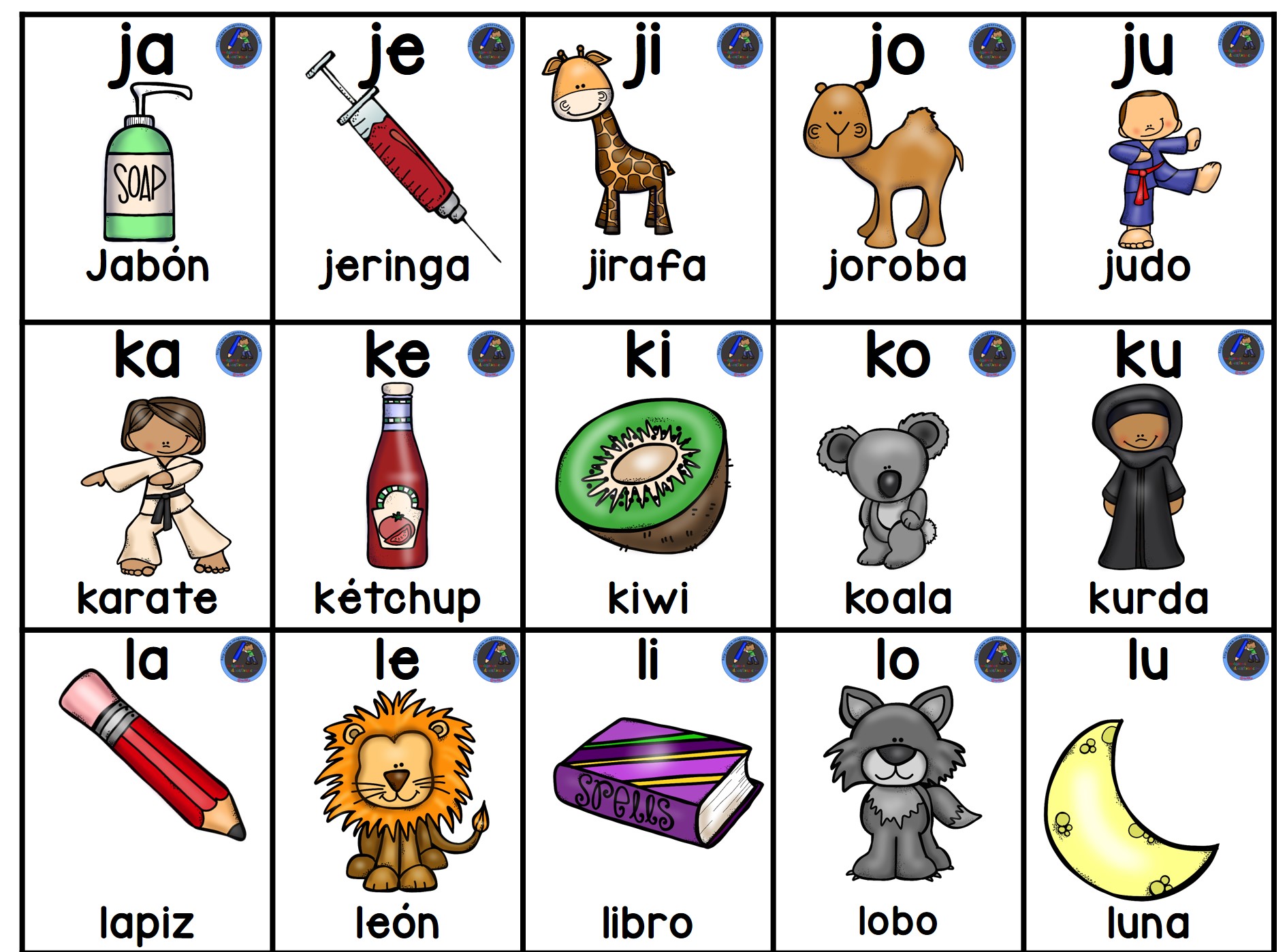 SÍLABAS GRN FORMATO - (3) - Imagenes Educativas