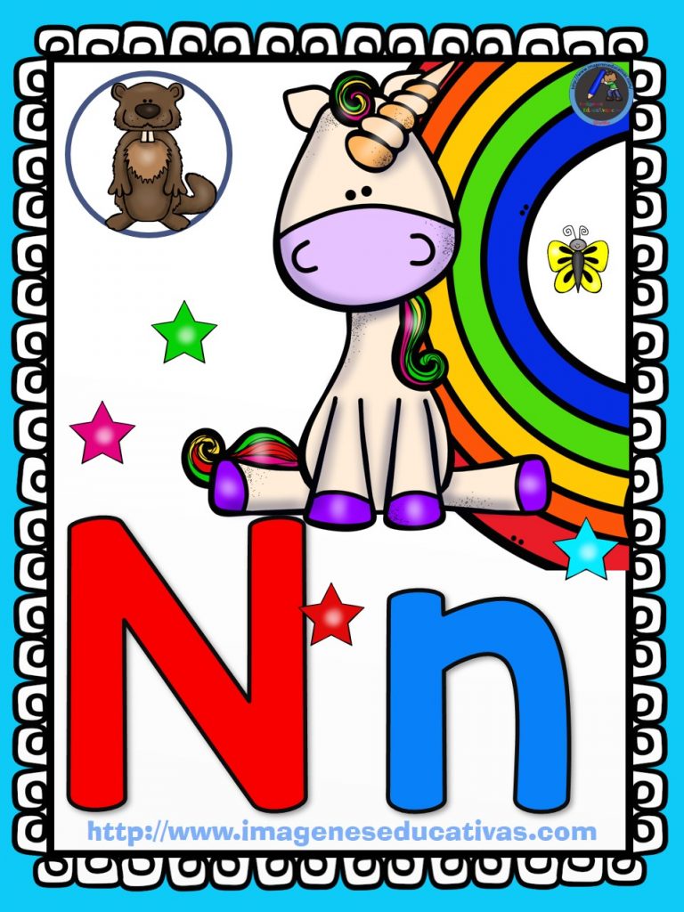 ABECEDARIO UNICORNIOS (14) - Imagenes Educativas
