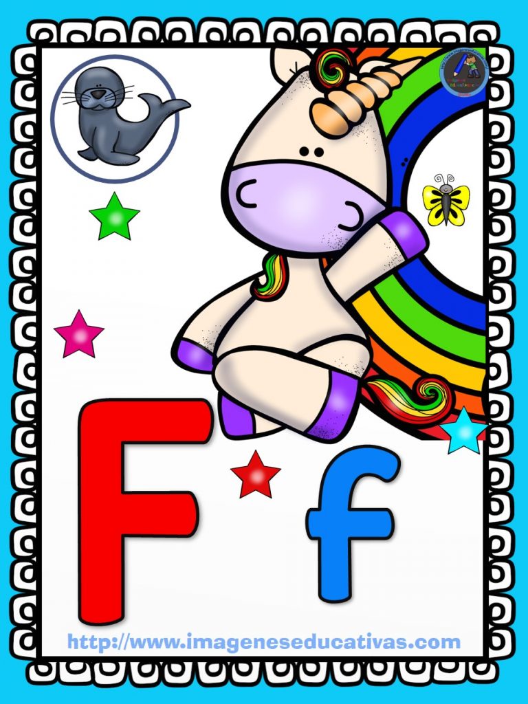 ABECEDARIO UNICORNIOS (6) - Imagenes Educativas