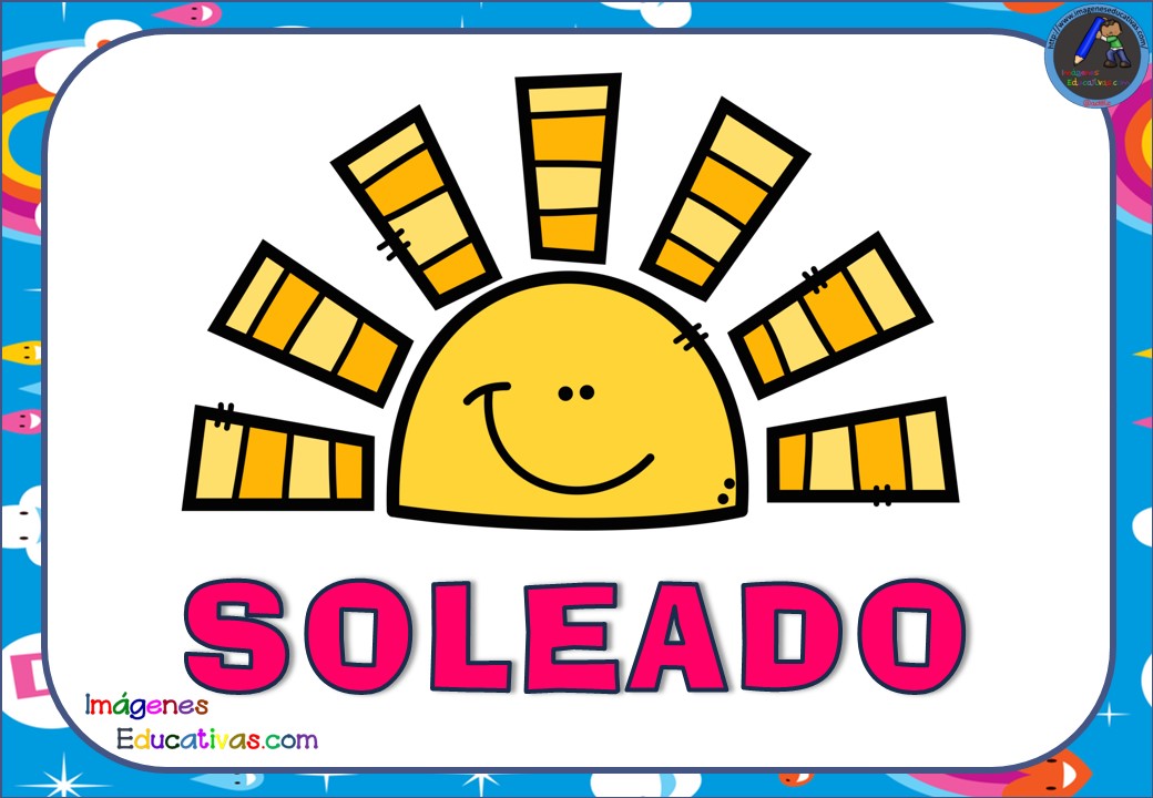 TARJETAS TIEMPO METEOROLÓGICO (22) - Imagenes Educativas