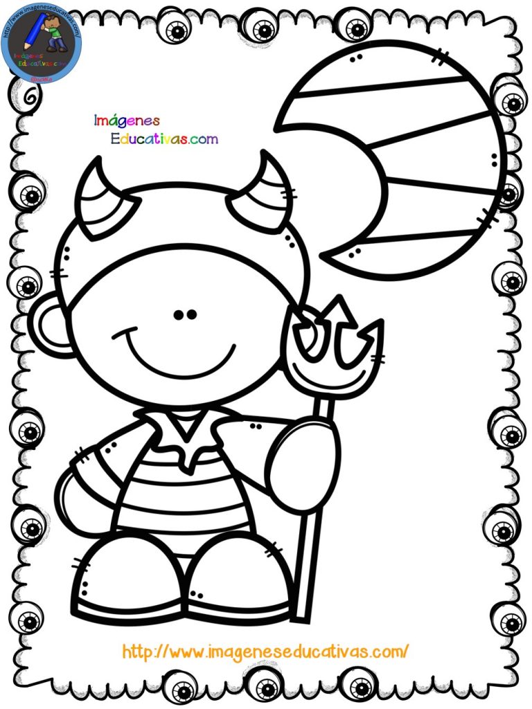Librito para colorear en HALLOWEEN - Imagenes Educativas