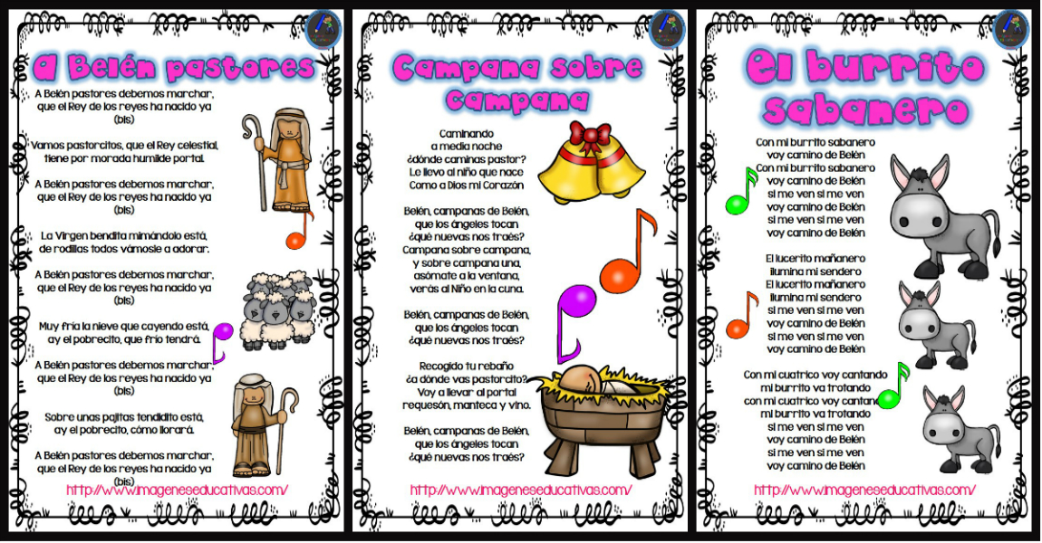 Villancicos Canciones De Navidad Imagenes Educativas