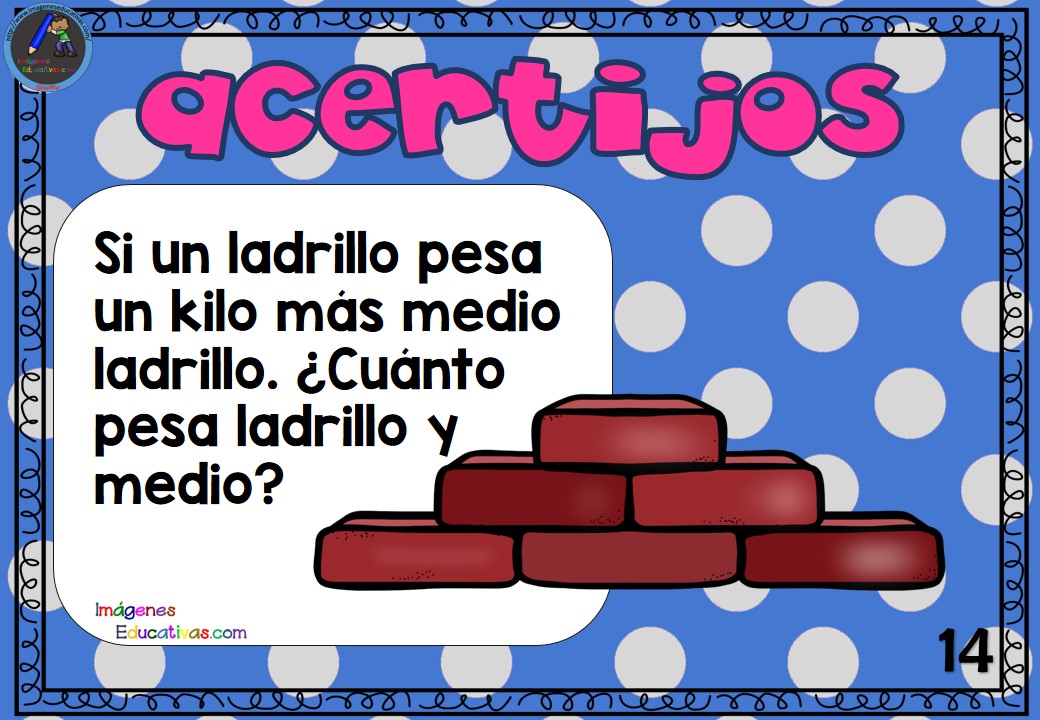 Acertijos fáciles de matemáticas para niños de primaria (14) - Imagenes ...