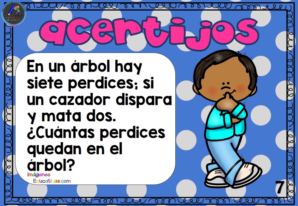 Acertijos fáciles de matemáticas para niños de primaria (7) - Imagenes ...