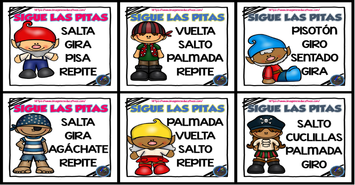 Tarjetas psicomotrices para romper la rutina y mejorar el aprendizaje ...