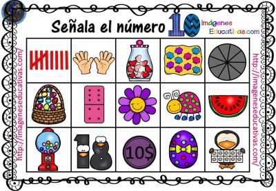 Láminas mejorar atención y la percepción numérica -Orientacion Andujar