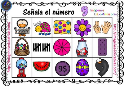 Láminas mejorar atención y la percepción numérica -Orientacion Andujar