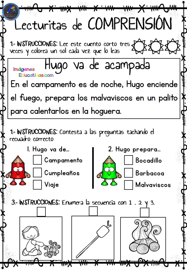 Lecturitas de comprensión 2 (1) - Imagenes Educativas