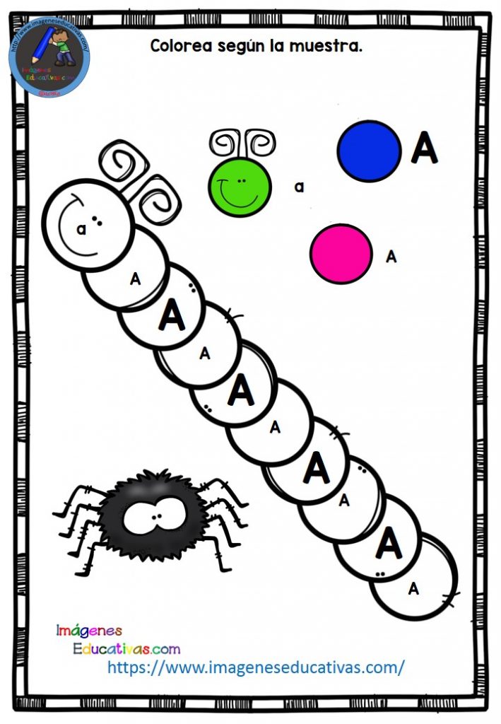 Completo cuaderno de repaso de la letra A 40 actividades originales ...