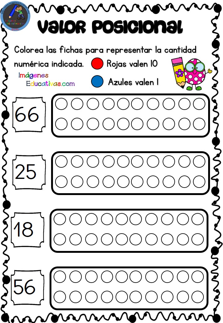 Hojas De Trabajo Gratuitas Sobre Valor Posicional Y Redondeo
