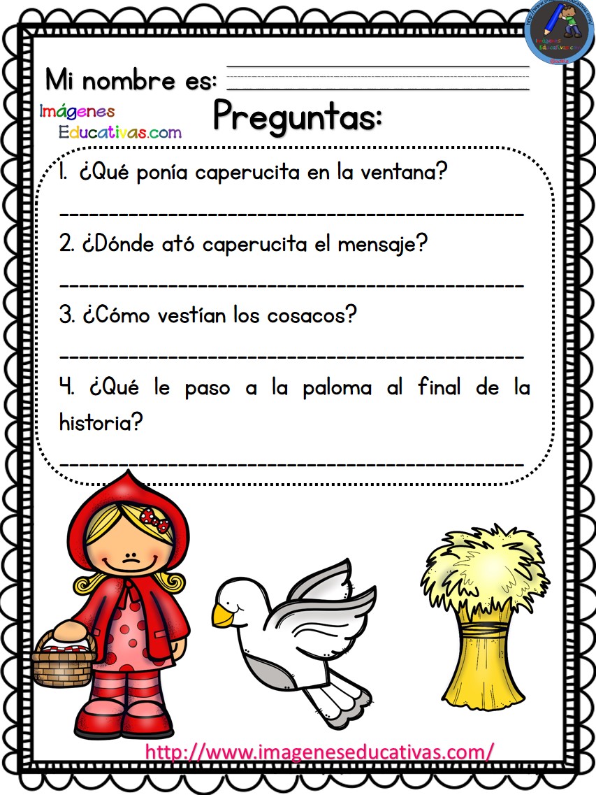 Lecturas comprensivas cuentos y fábulas (9) - Imagenes Educativas
