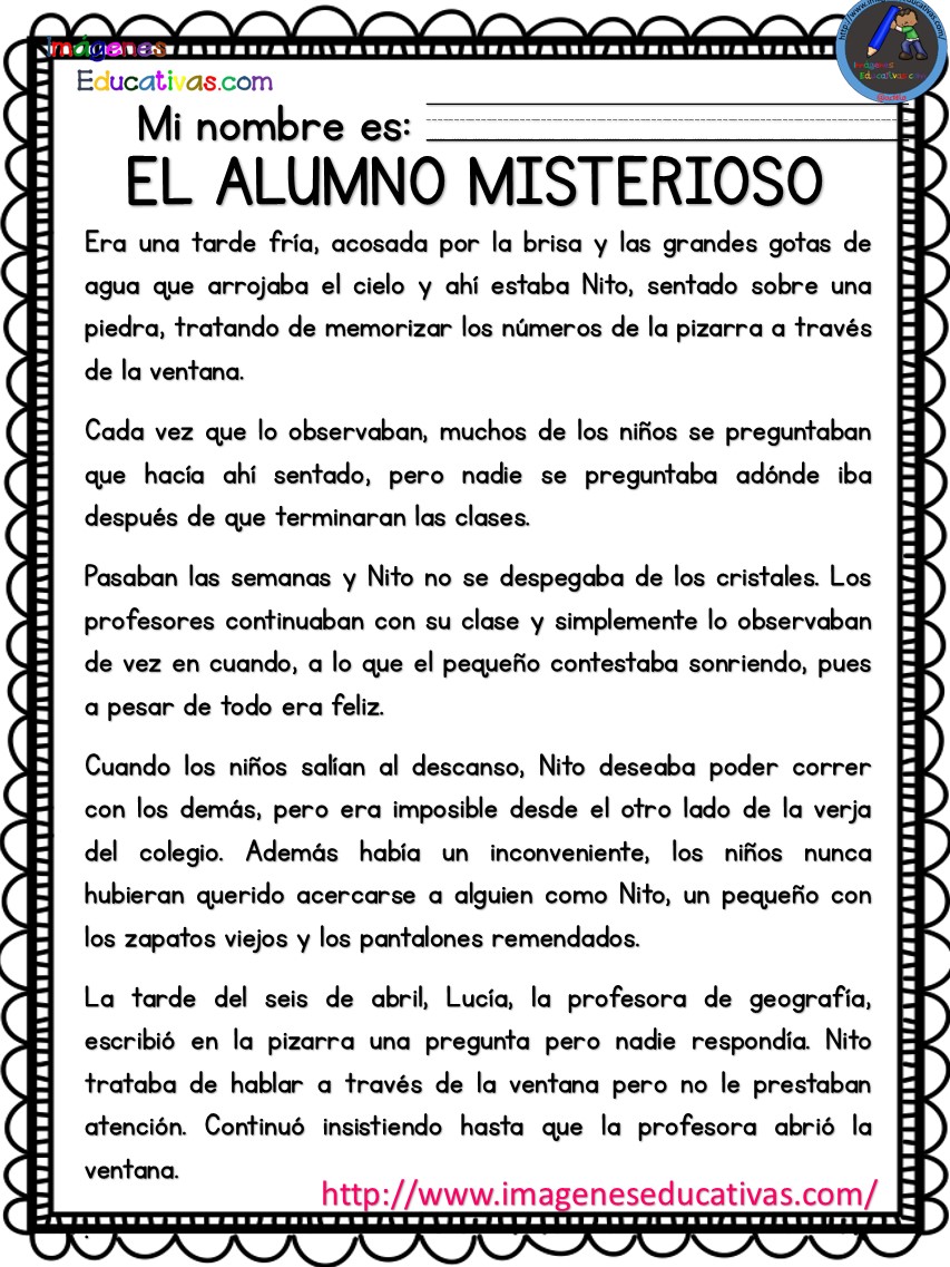 Lecturas comprensivas cuentos y fábulas (10) - Imagenes Educativas Lecturas comprensivas cuentos y fábulas (10) - Imagenes Educativas