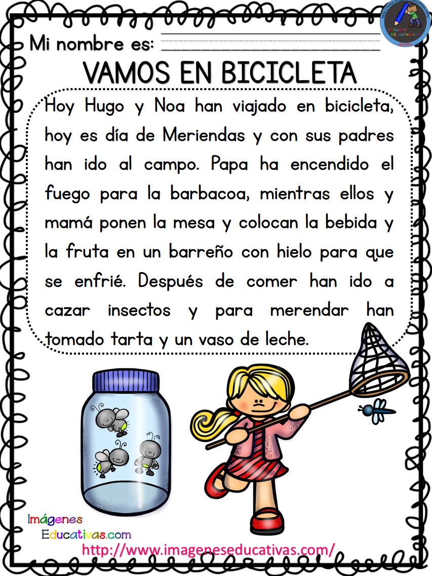 Lecturitas de comprensión para Infantil y primer ciclo de primaria (8 ...