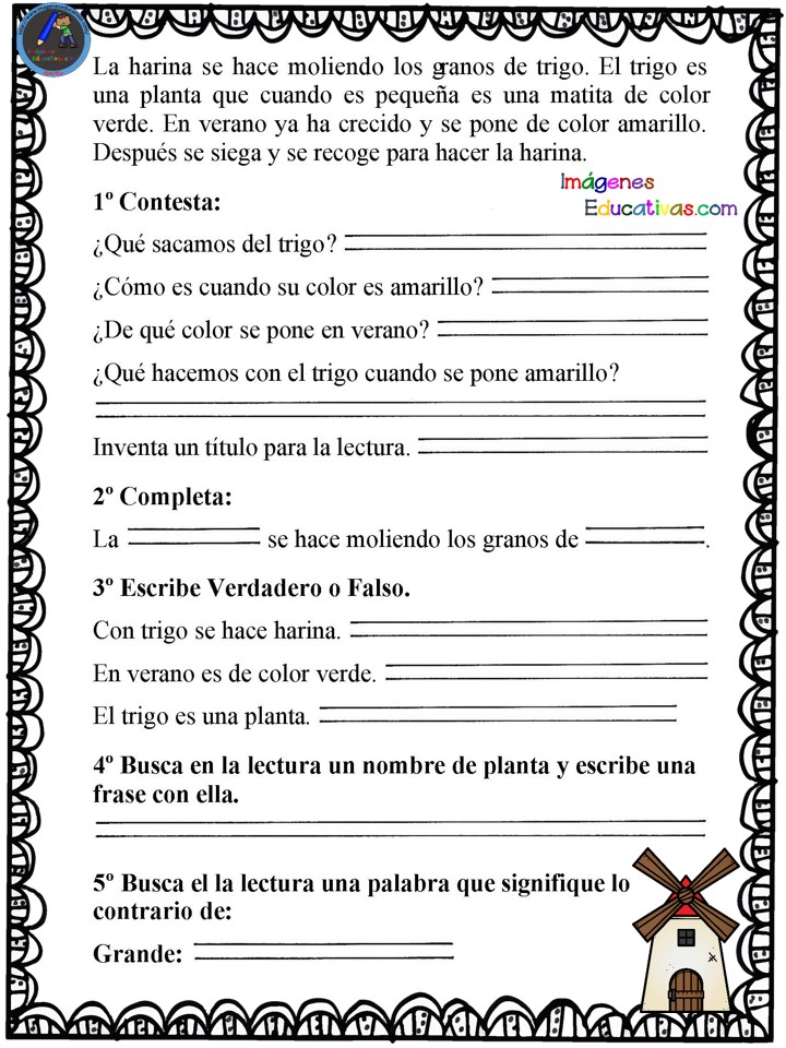 17 Lecturas Comprensivas Para Primer Ciclo De Primaria Imagenes