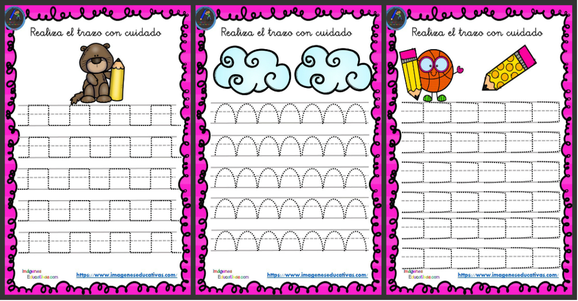 Cuaderno de preescritura y perfeccionamiento de caligrafía - Imagenes ...