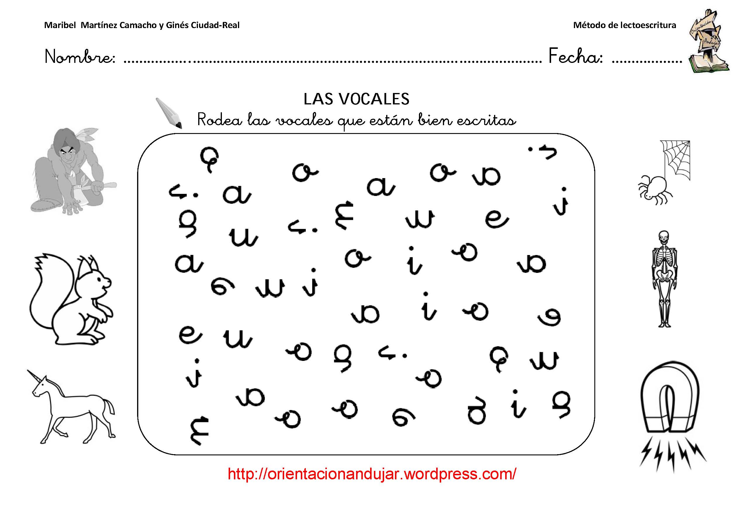 Programa de lectoescritura trabajamos las vocales_Página_14 - Imagenes ... Programa de lectoescritura trabajamos las vocales_Página_14 - Imagenes ...