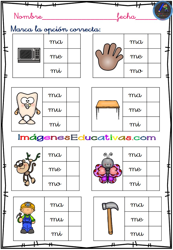 Sílabas - (1) - Imagenes Educativas