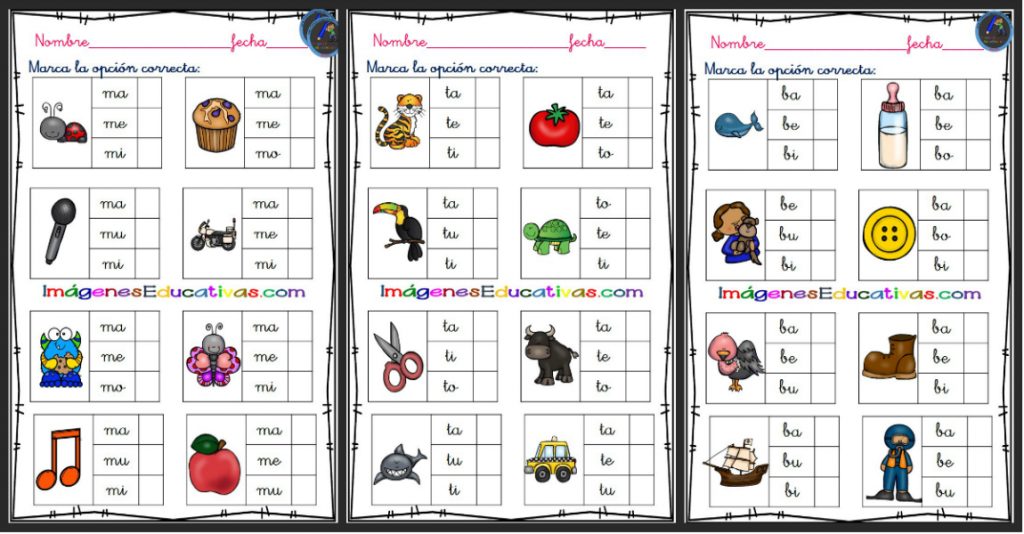 sílabas portada - Imagenes Educativas