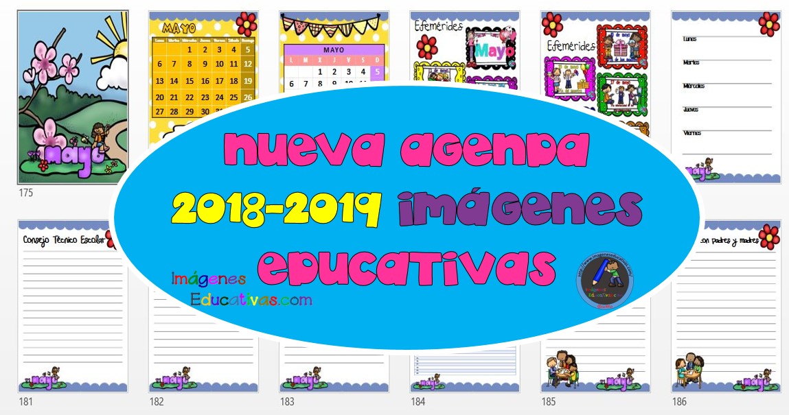 NUESTRA AGENDA ESCOLAR 2018-2019 TOTALMENTE GRATUITA -Orientacion Andujar