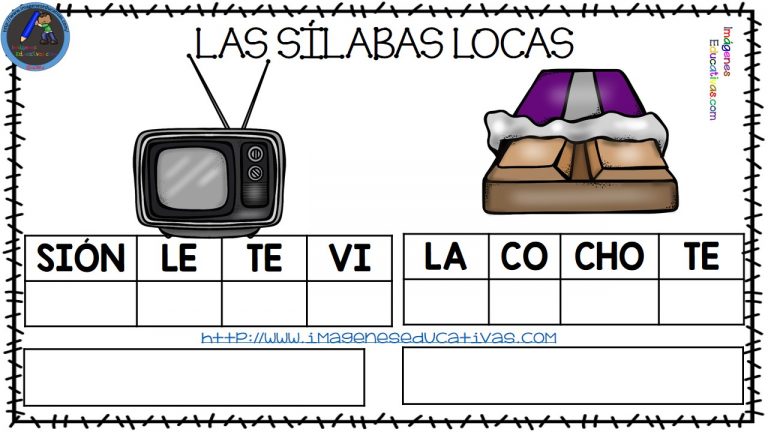 LAS SÍLABAS LOCAS - Imagenes Educativas