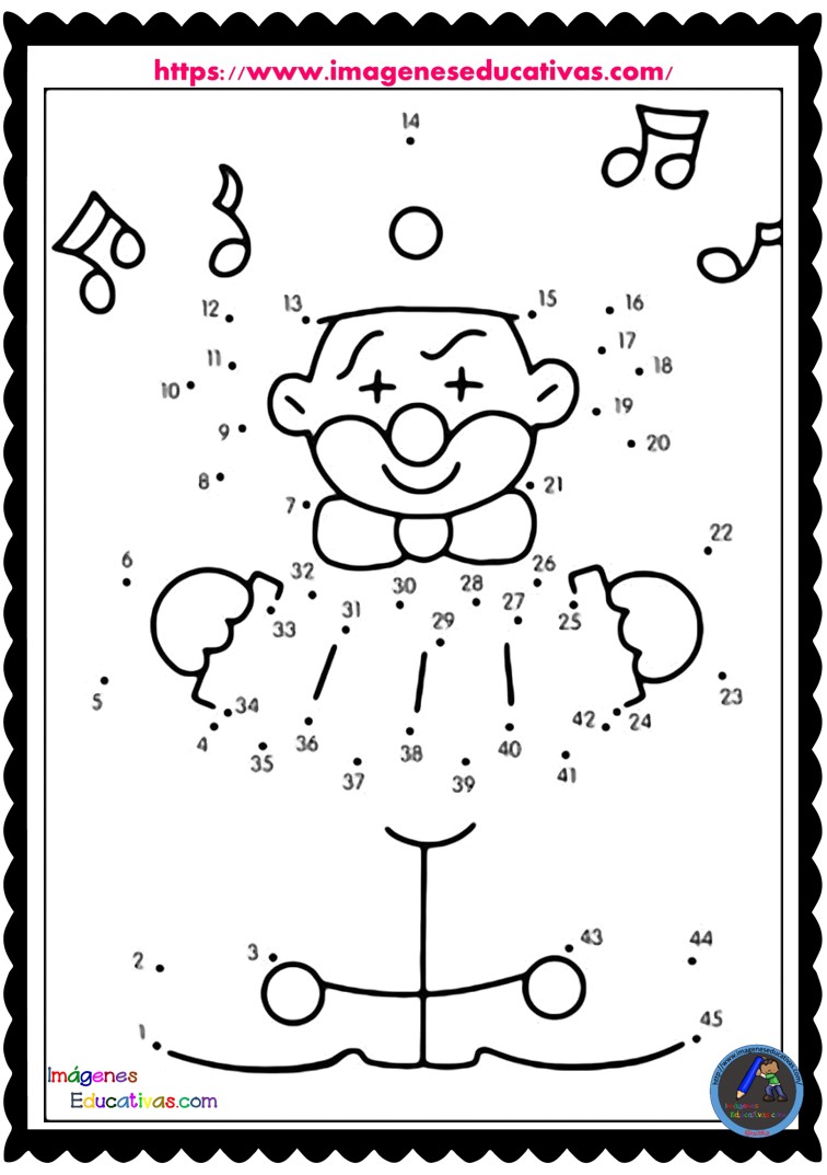 Unir Puntos Y Formar Dibujos Para Imprimir - Dibujos para Imprimir y ...