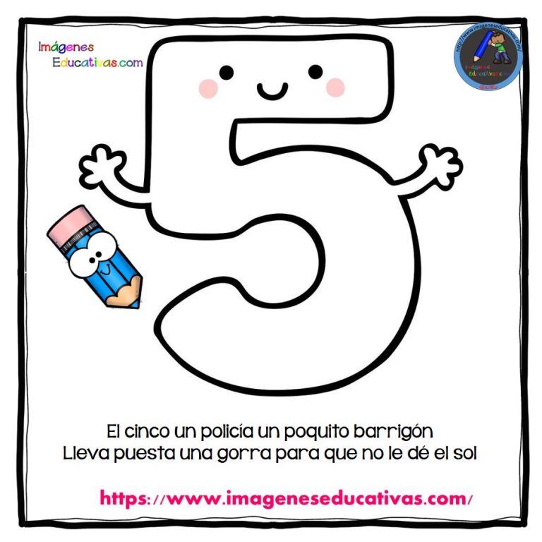 Aprendemos los números cantando y pintando (6) - Imagenes Educativas