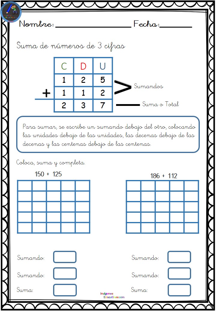 Fichas geniales para trabajar sumas y restas -Orientacion Andujar