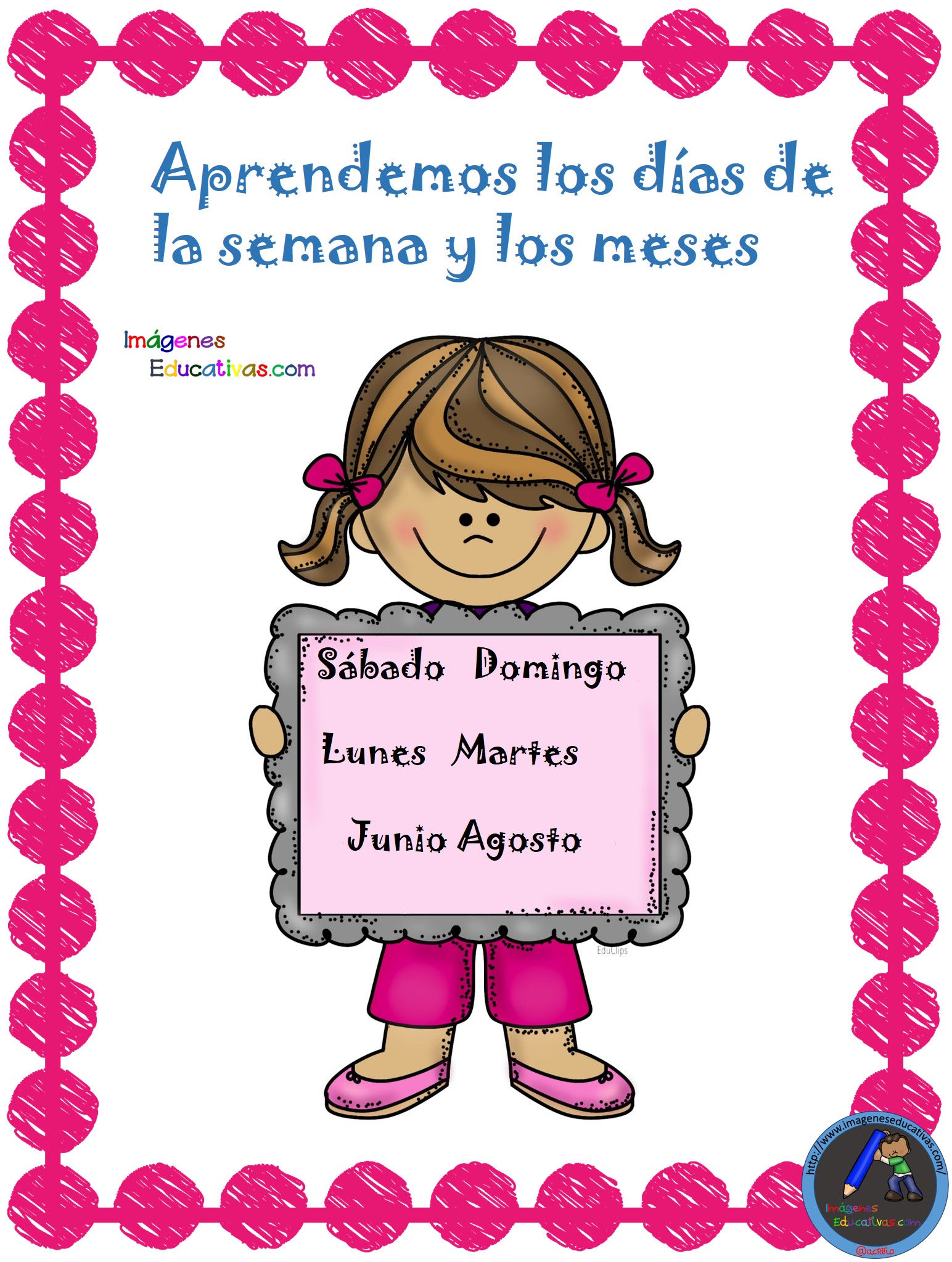 Fichas para aprender los meses y los días de la semana (2) - Imagenes ...