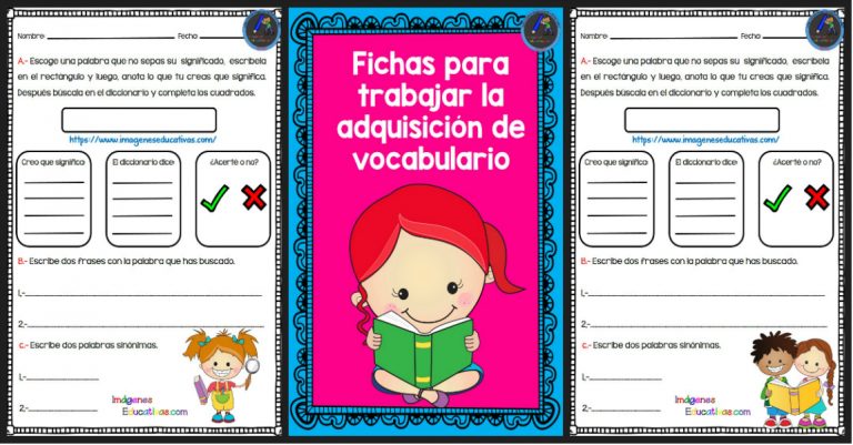 Aprendemos a utilizar el diccionario portada - Imagenes Educativas