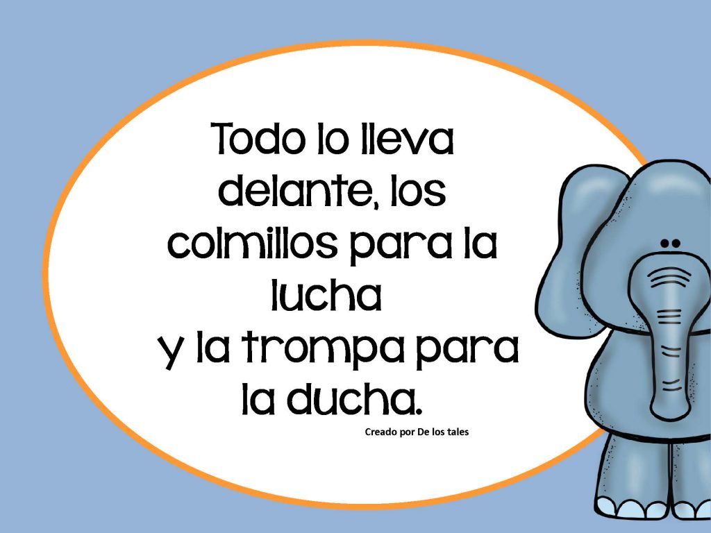 Colección de adivinanzas de ANIMALES para niños - Imagenes Educativas