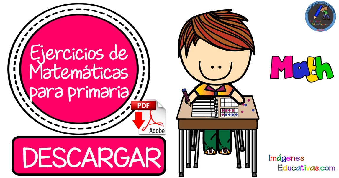 Cuaderno De Ejercicios Matematicas Portada 2 Imagenes Educativas