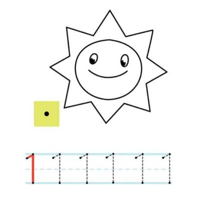 FICHAS DE GRAFOMOTRICIDAD CON NÚMEROS - Imagenes Educativas
